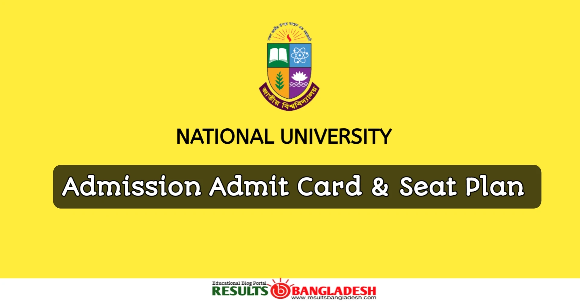 NU Honours Admission Admit Card 2025 | Results Bangladesh